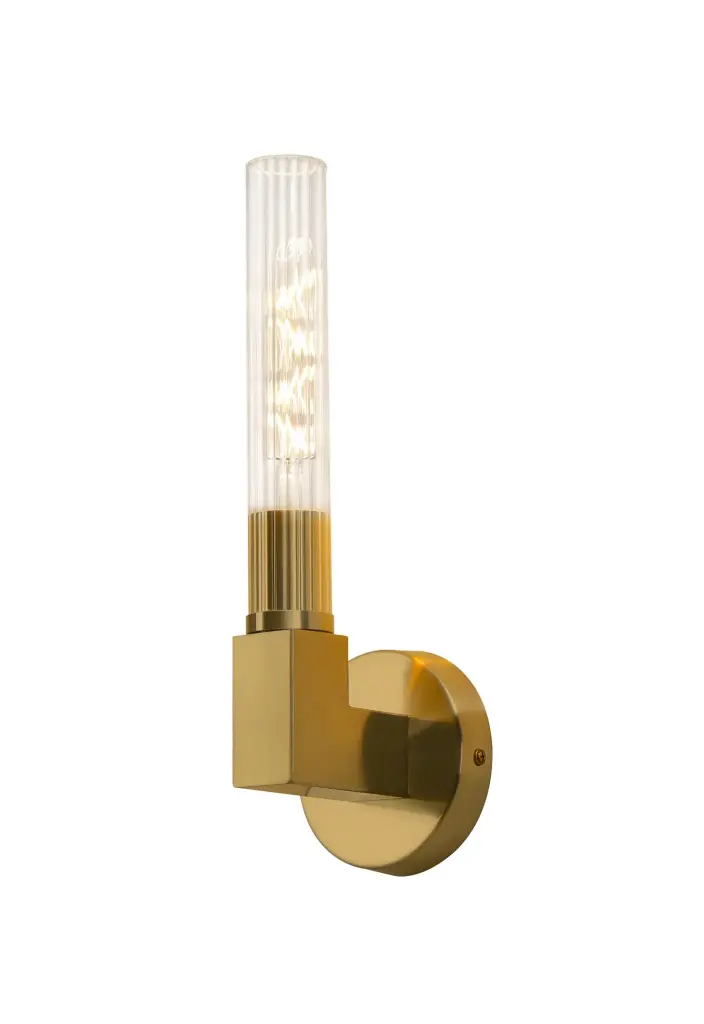 Elate Collection JRL365344 Dee Single Wall Light in Gold IP44 ...