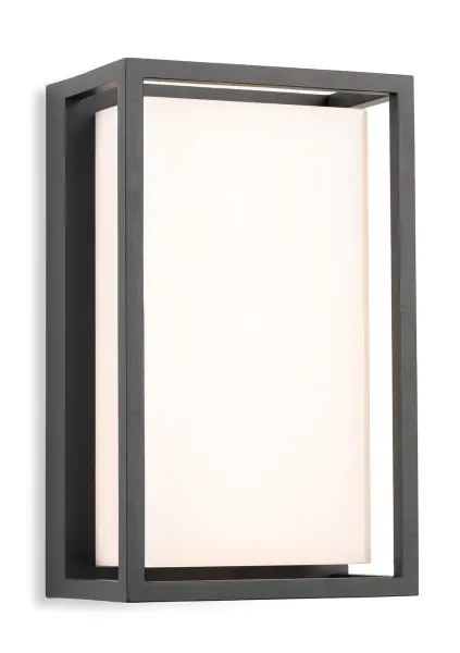 Firstlight Lyon CCT LED Graphite Wall Light | jrlighting.co.uk